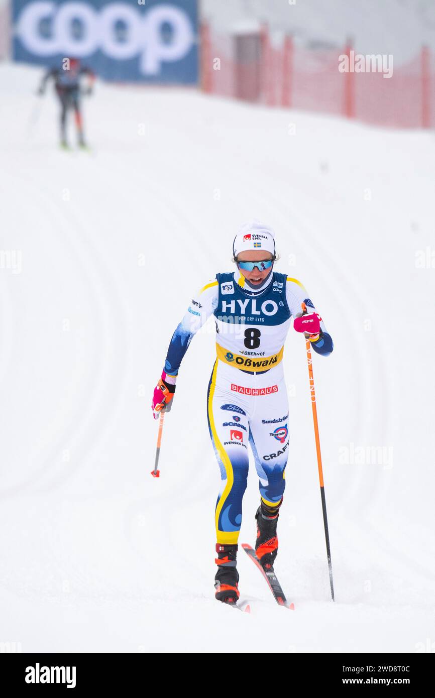 Emma Ribom (Schweden), GER, FIS Coop Langlauf Weltcup Oberhof, 1, 6 km ...
