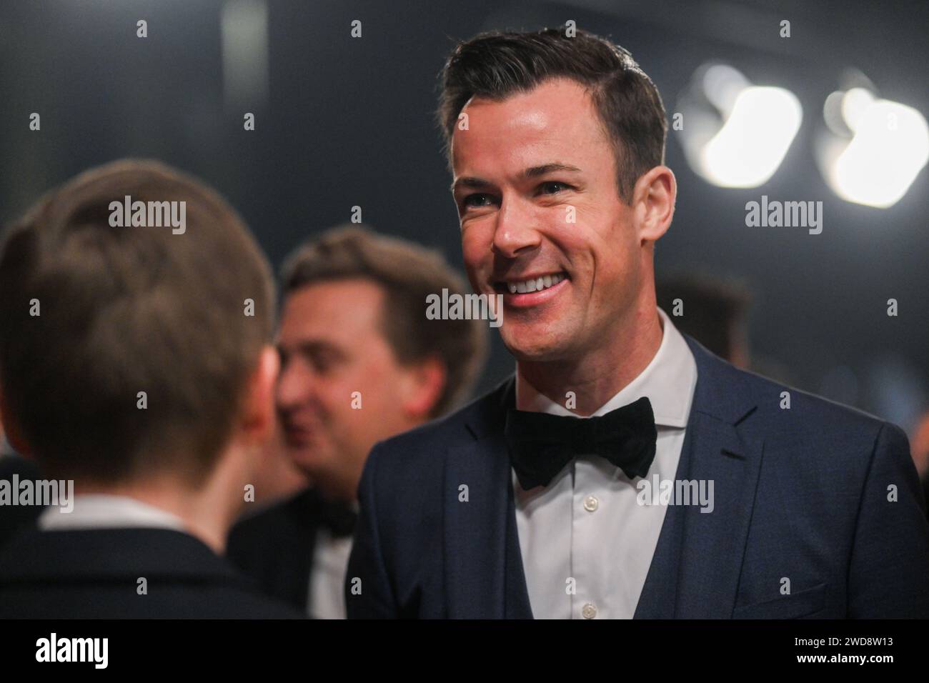 Antwerp, Belgium. 18th Jan, 2024. Referee Bram Van Driessche pictured ...