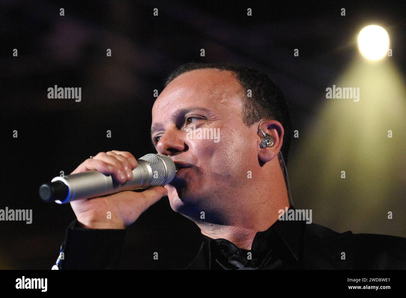 Milan Italy 2007-02-27: Gigi D’Alessio,Italian singer, live concert at ...