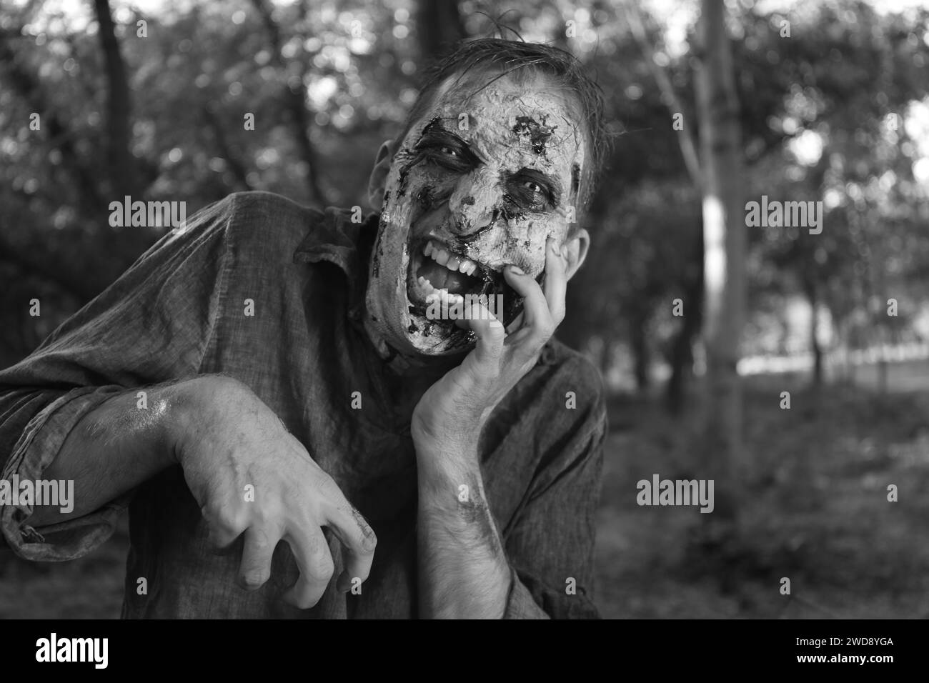 Monster park Black and White Stock Photos & Images - Alamy