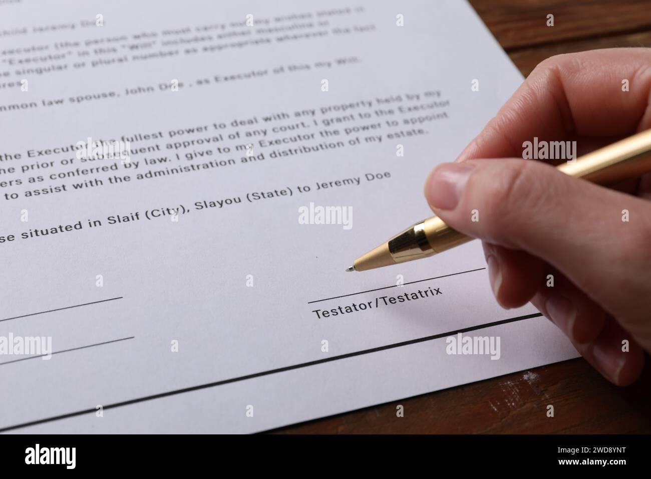 Death certificate background hi-res stock photography and images - Alamy