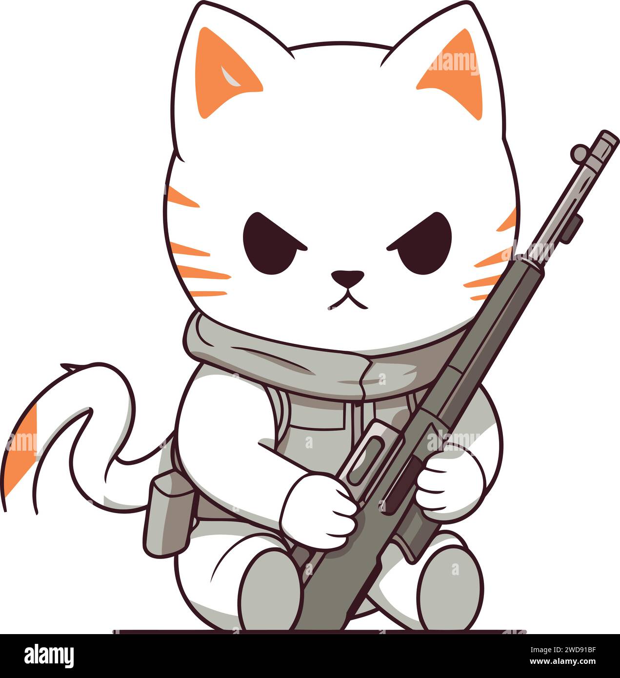 Rifle cartoon Stock Vector Images - Alamy