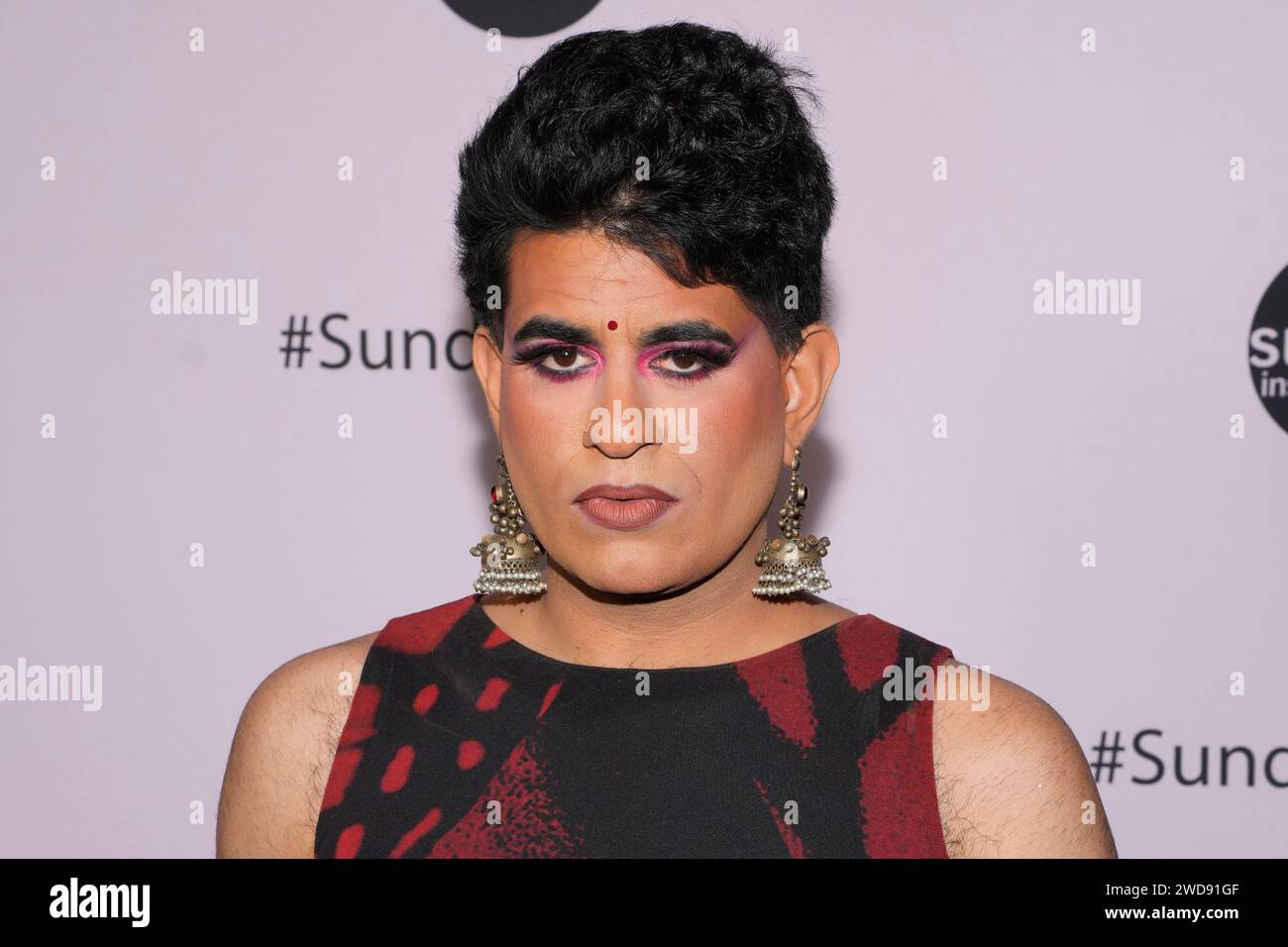 Alok Vaid-Menon attends the 2024 Sundance Film Festival's Opening Night ...