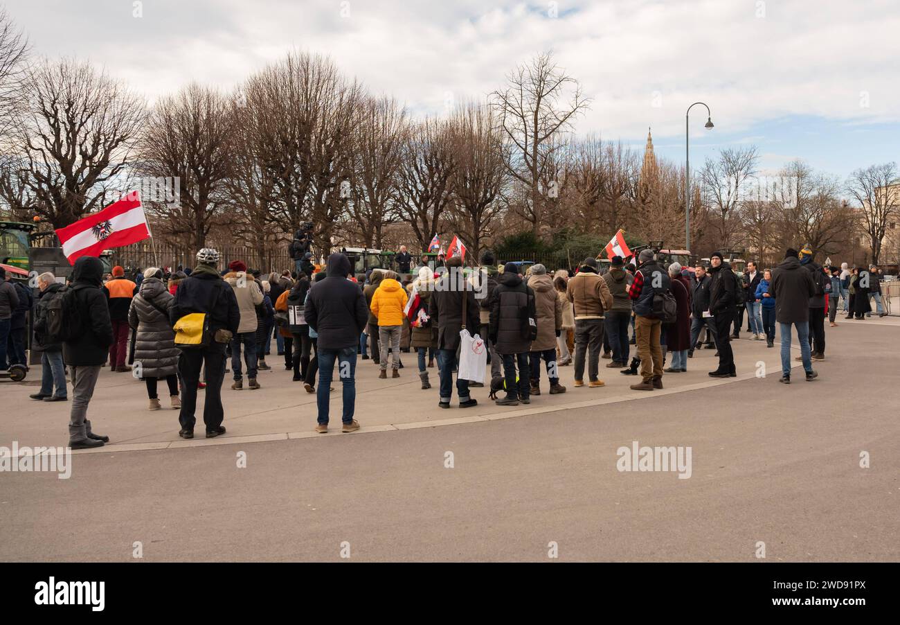 20240119 Bauernprotest - Bauern erwachen in Oesterreich WIEN ...