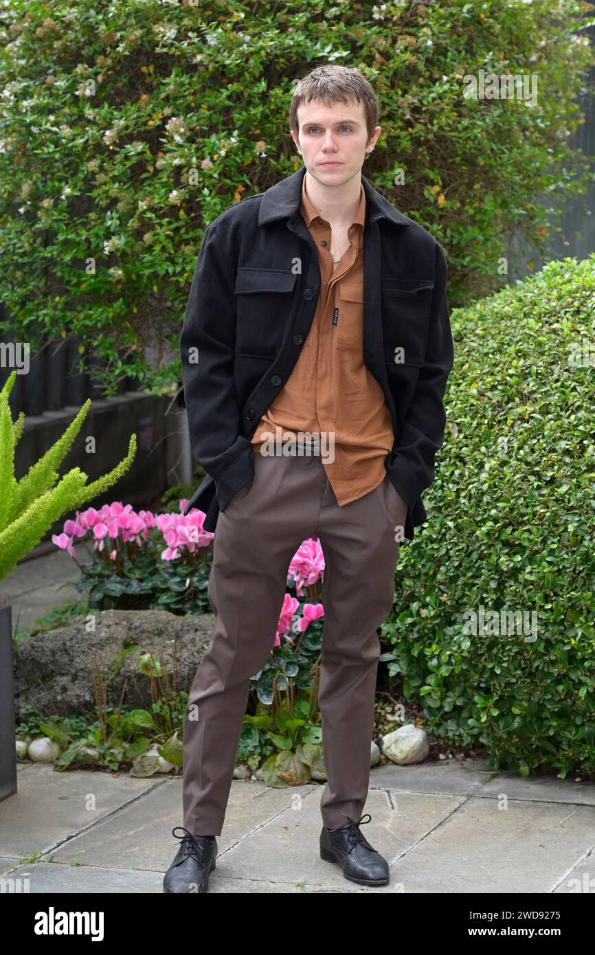 Rome, Italy. 19th Jan, 2024. Costantino Seghi attends the photocall of ...