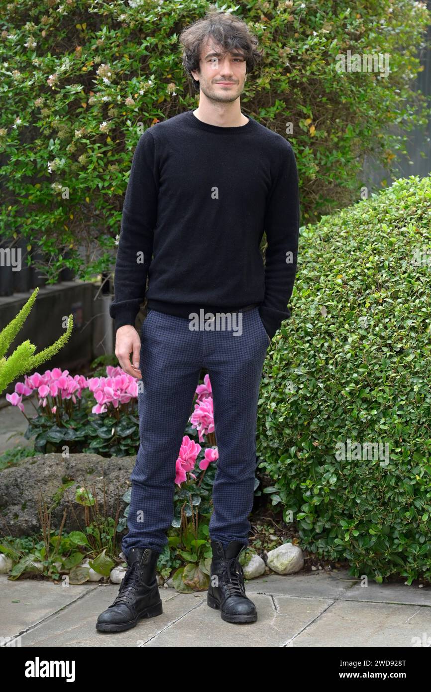 Rome, Italy. 19th Jan, 2024. Eugenio Franceschini attends the photocall ...