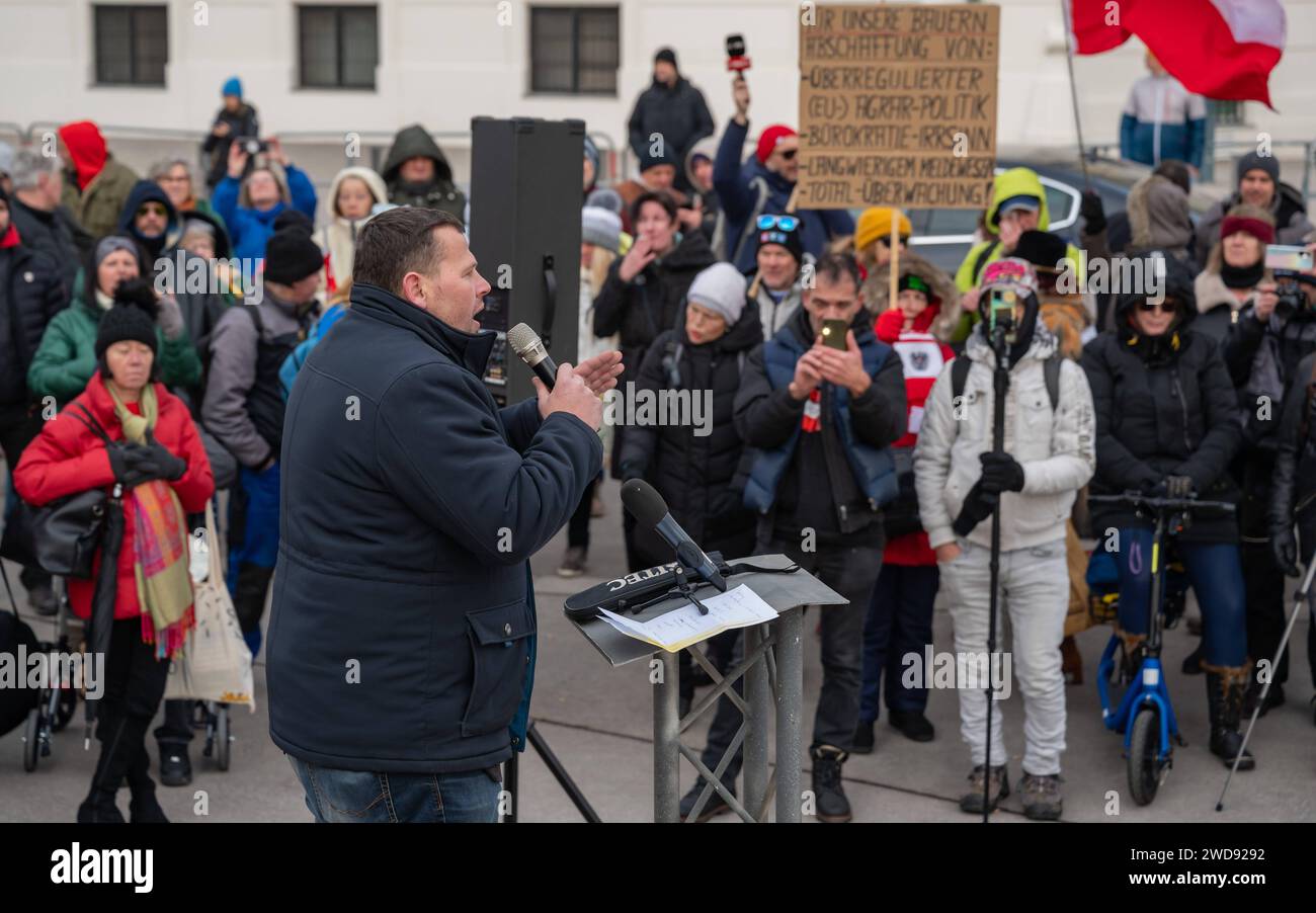 20240119 Bauernprotest - Bauern erwachen in Oesterreich WIEN ...