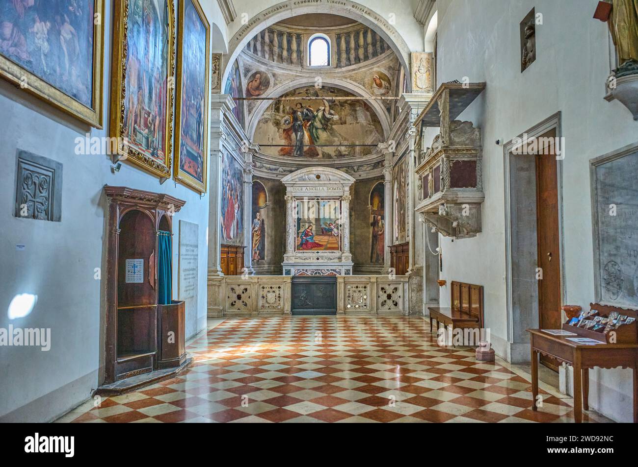 Treviso, Italy - September 13, 2022: Cathedral of St. PeterThe ...
