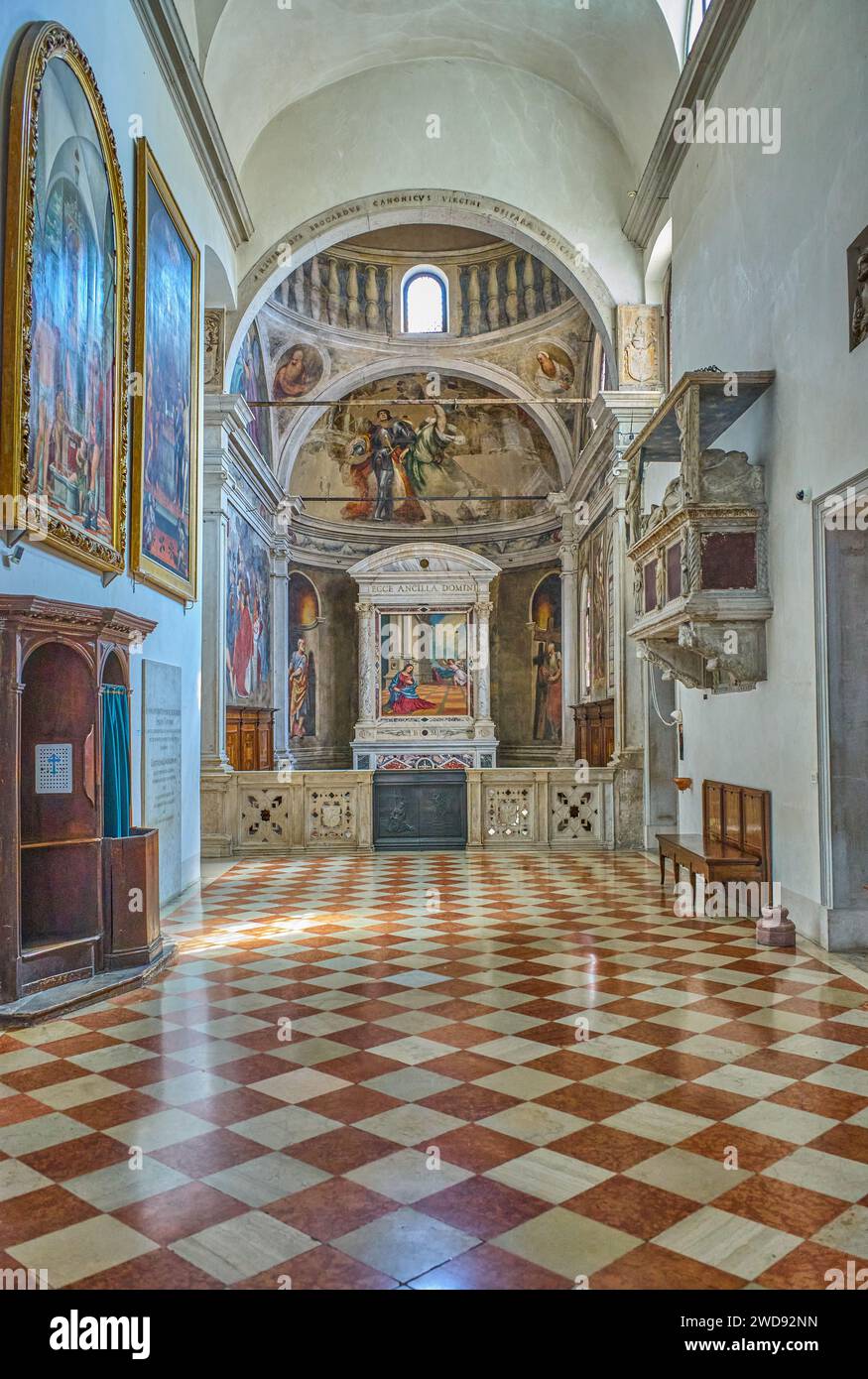 Treviso, Italy - September 13, 2022: Cathedral of St. PeterThe ...