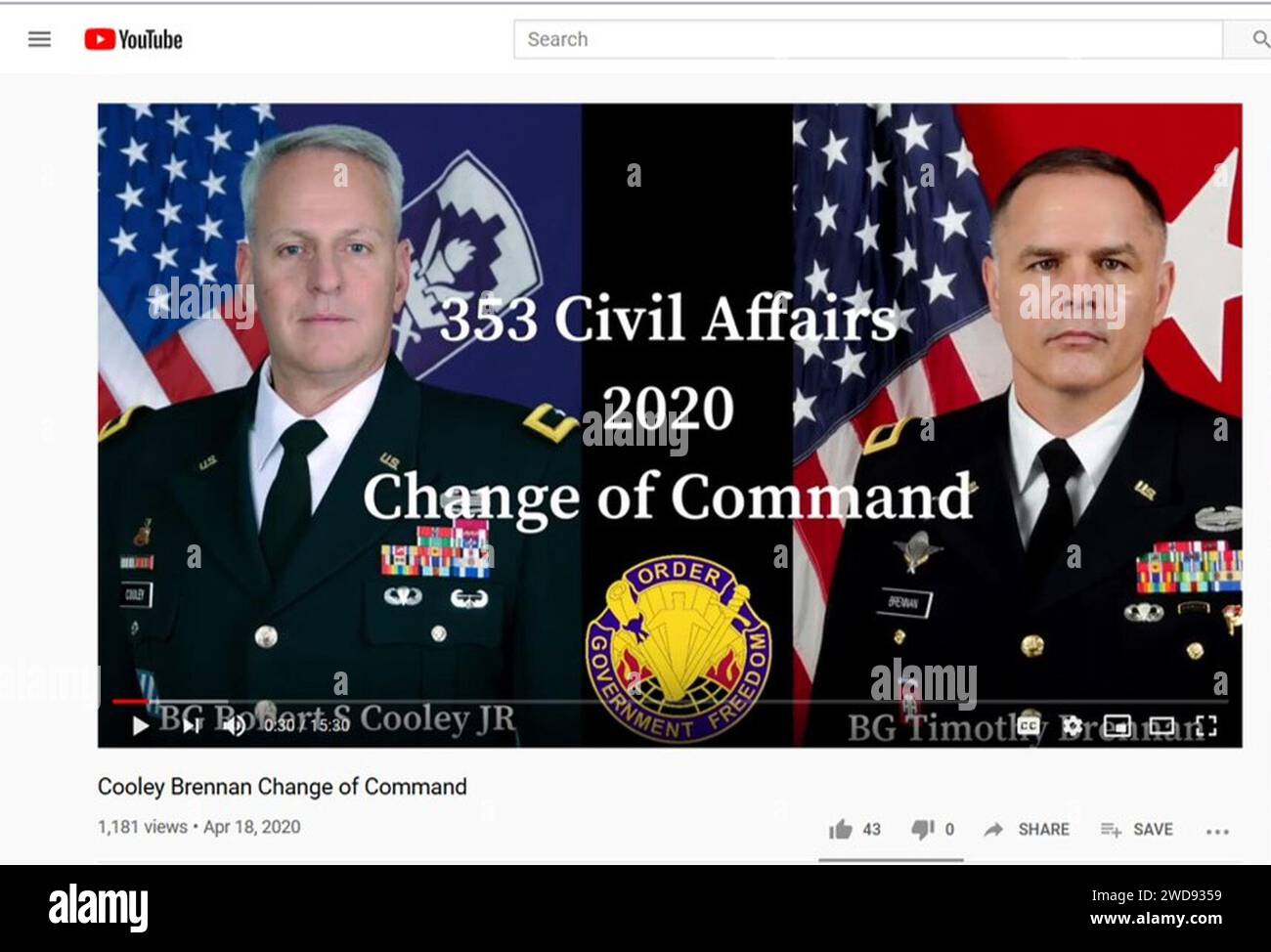 353rd cacom hi-res stock photography and images - Alamy