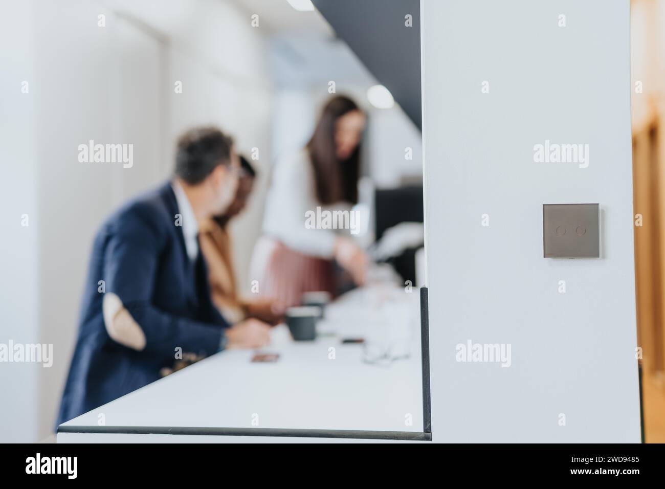 The first coffee break of the day became a delightful opportunity for ...