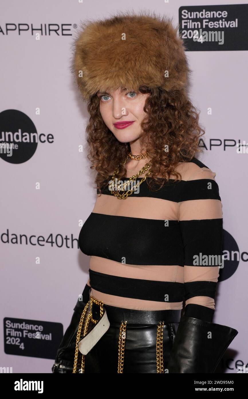 Dulcinee DeGuere attends the 2024 Sundance Film Festival's Opening ...