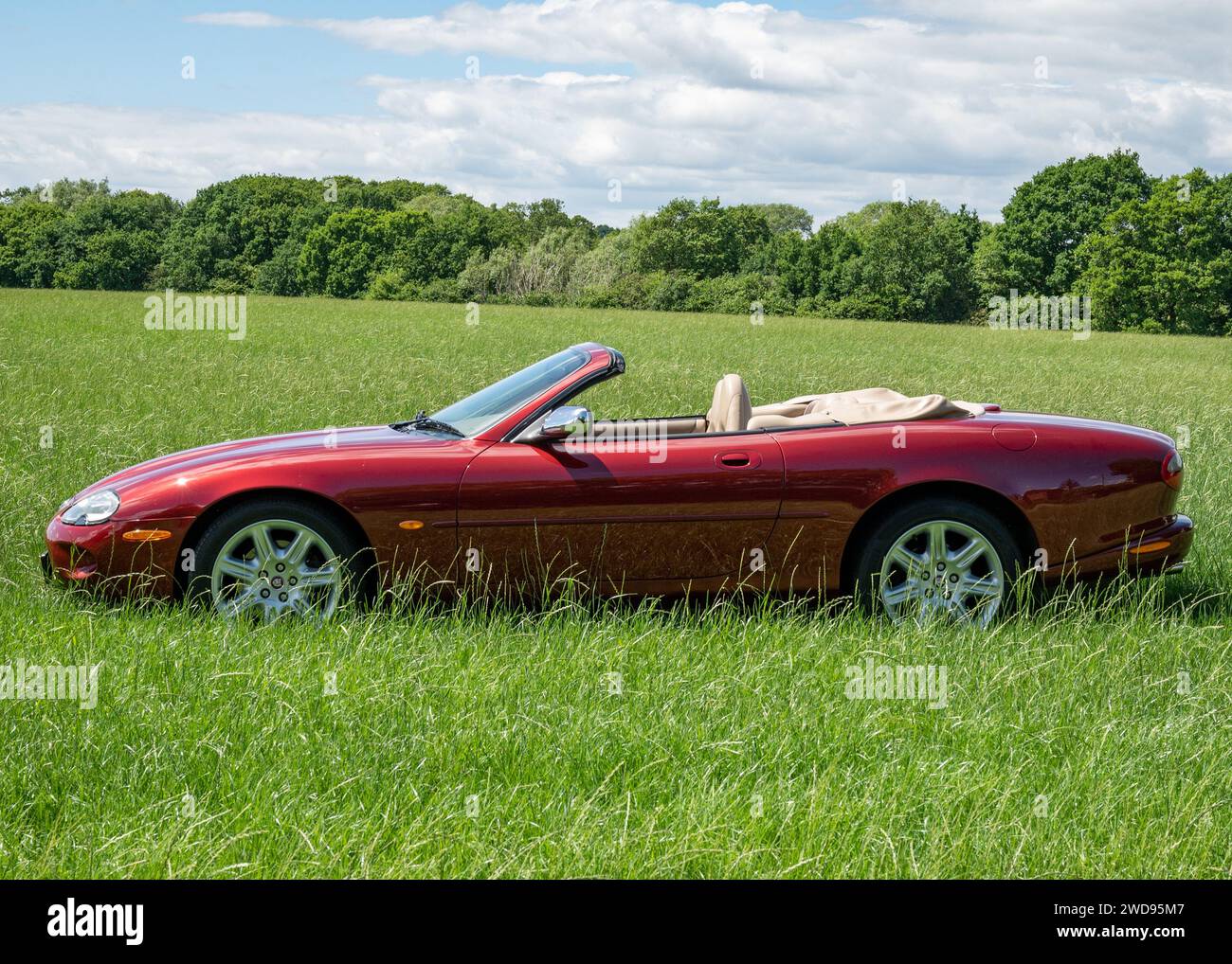 Jaguar XK8 Convertible Stock Photo - Alamy