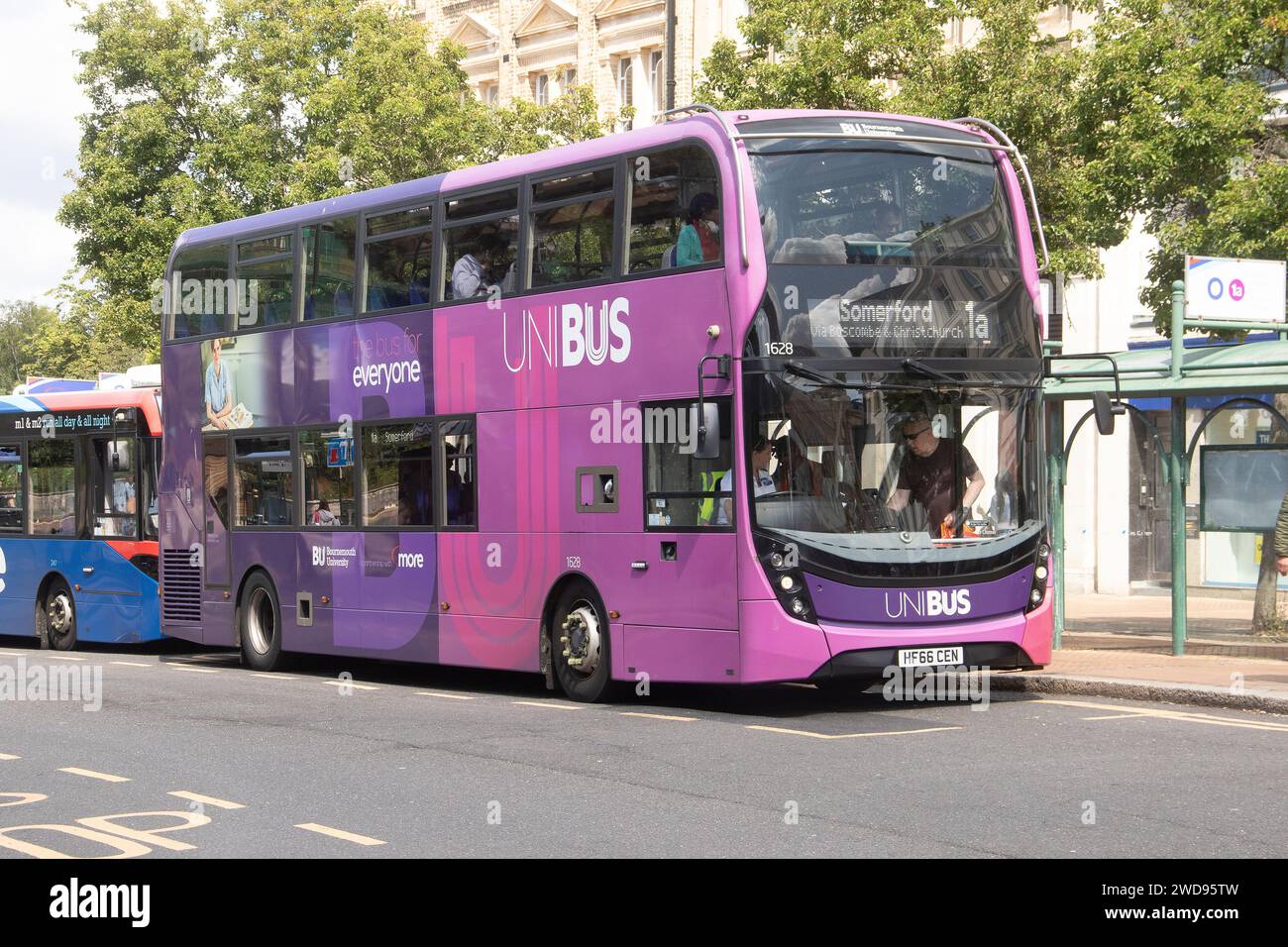 Bus photographs, Bournemouth Square united kingdom GB July 2023 ...