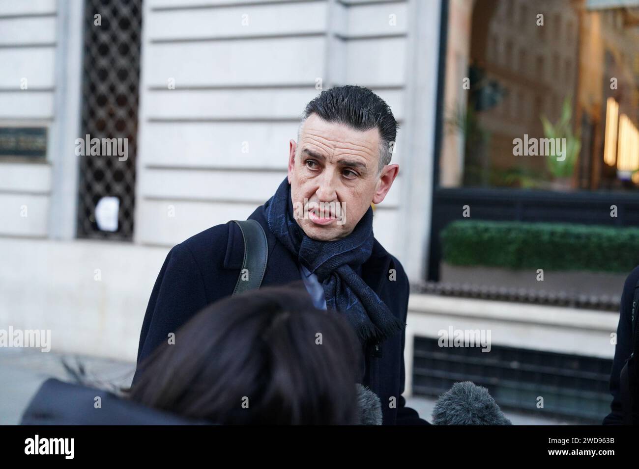 Fujitsu's European boss Paul Patterson leaves Aldwych House, central ...