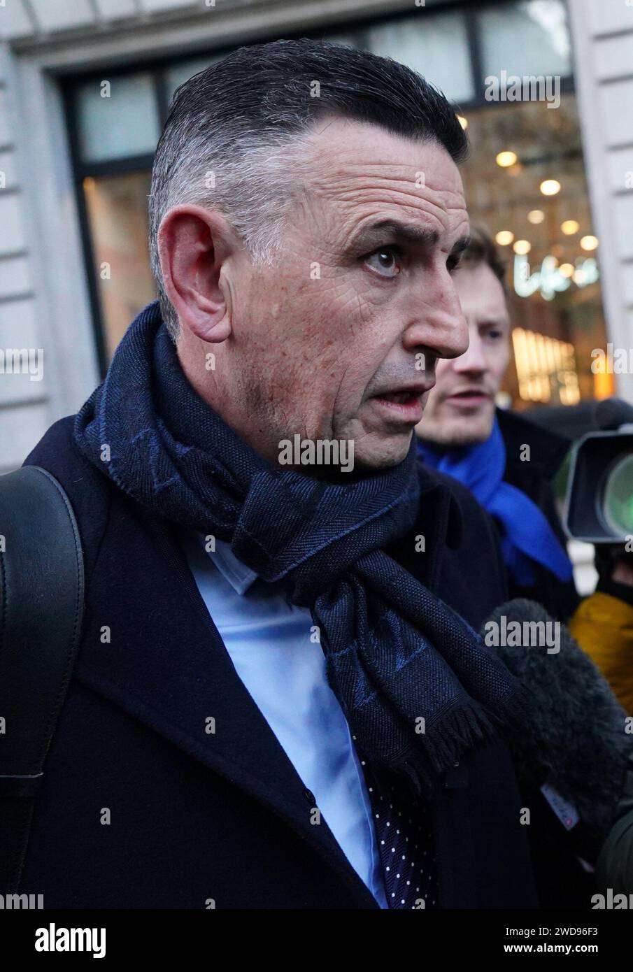 Fujitsu's European boss Paul Patterson leaves Aldwych House, central ...