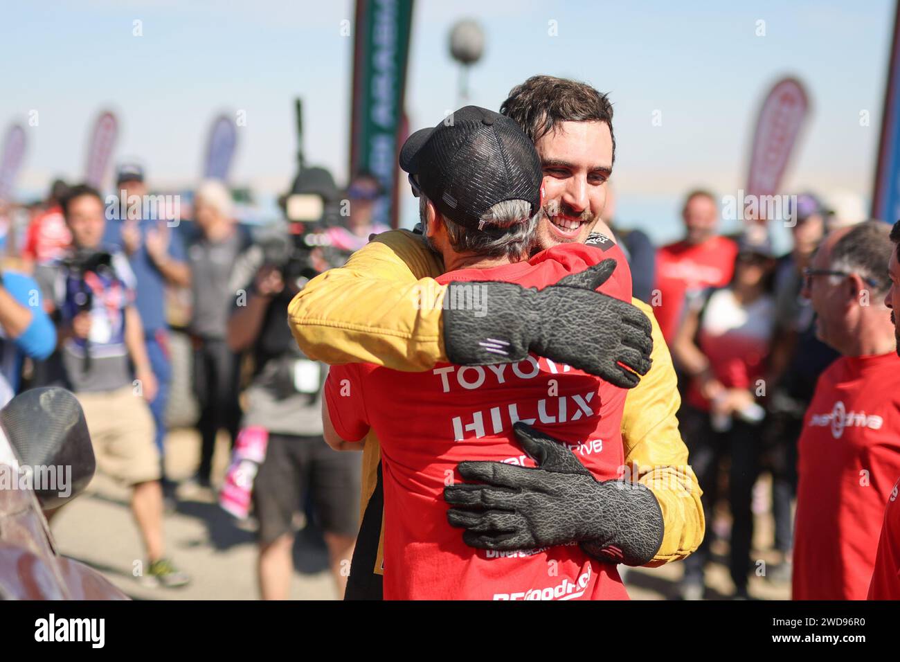 DE MEVIUS Guillaume (bel), Overdrive Racing, Toyota Hilux, FIA Ultimate ...