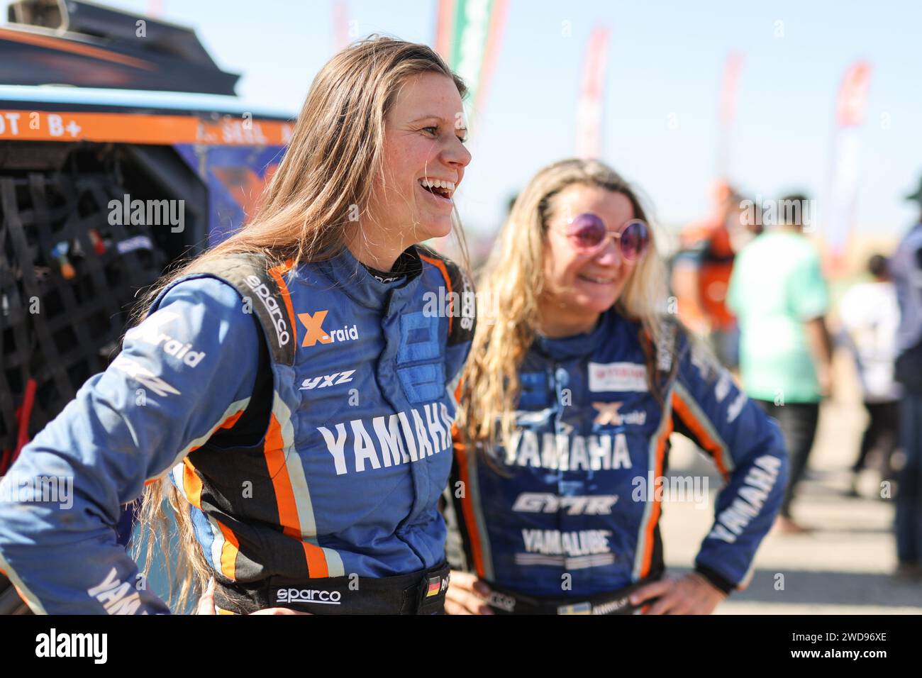 QUANDT Annett (ger), X-Raid Yamaha Supported Team, Yamaha X-Raid YXZ ...