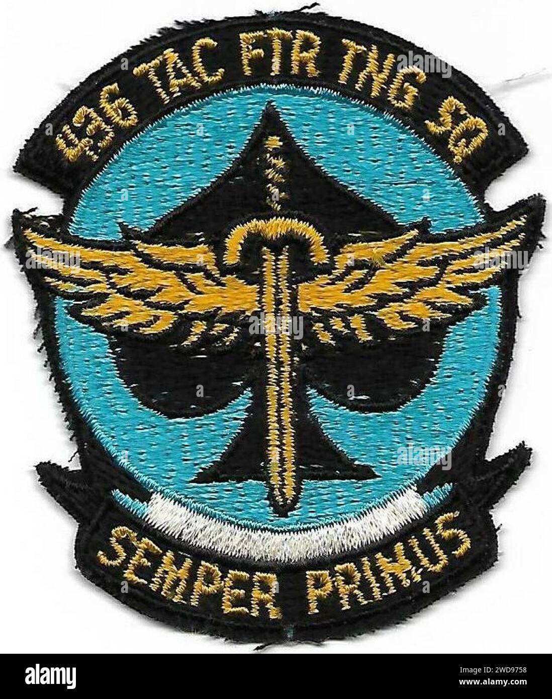 436th Tactical Fighter Training Squadron - Emblem Stock Photo - Alamy