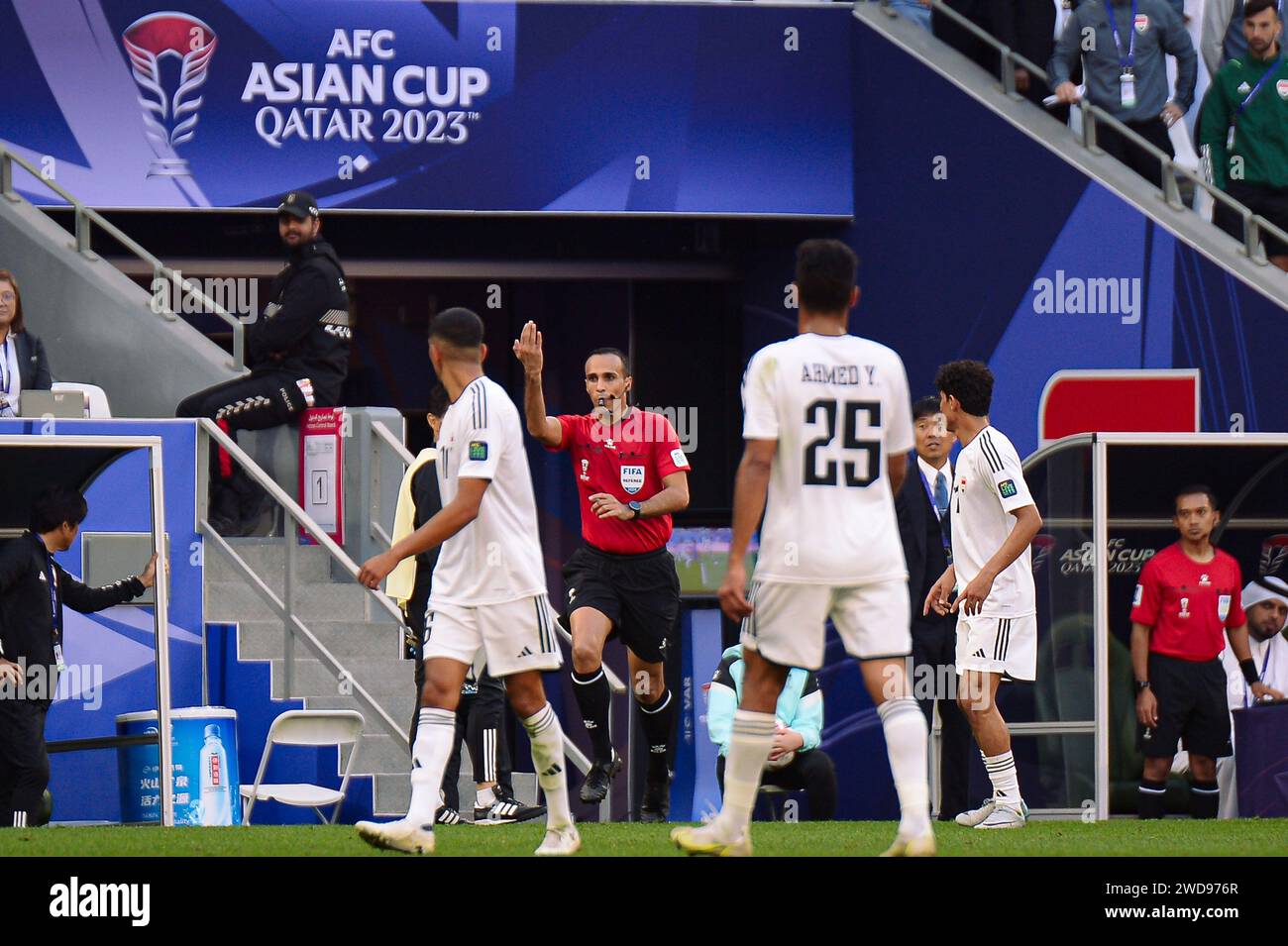 Doha, Qatar. 19 January, 2024. Iraq v Japan ：Group D - AFC Asian Cup ...