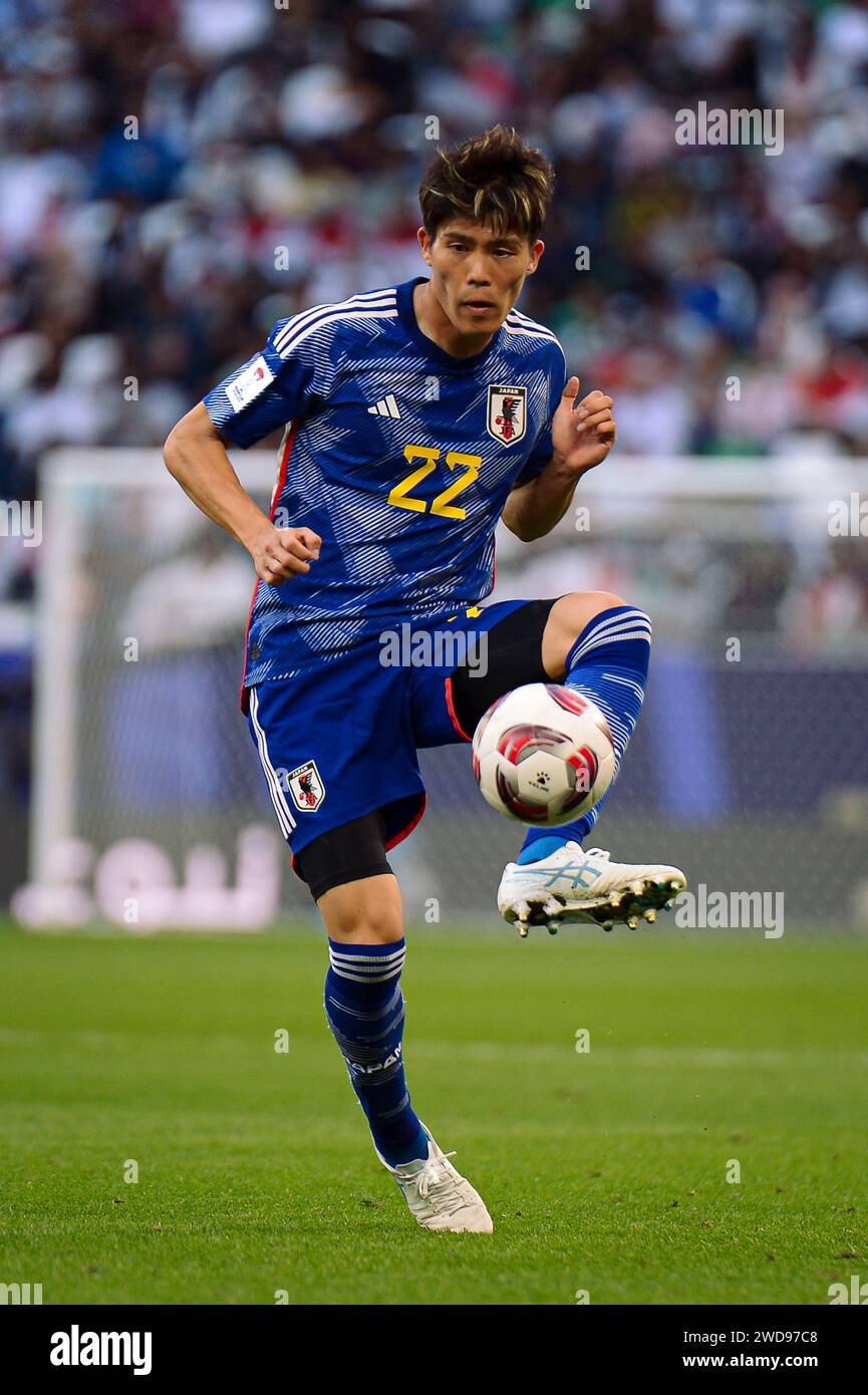 Doha, Qatar. 19 January, 2024. Iraq v Japan ：Group D - AFC Asian Cup ...