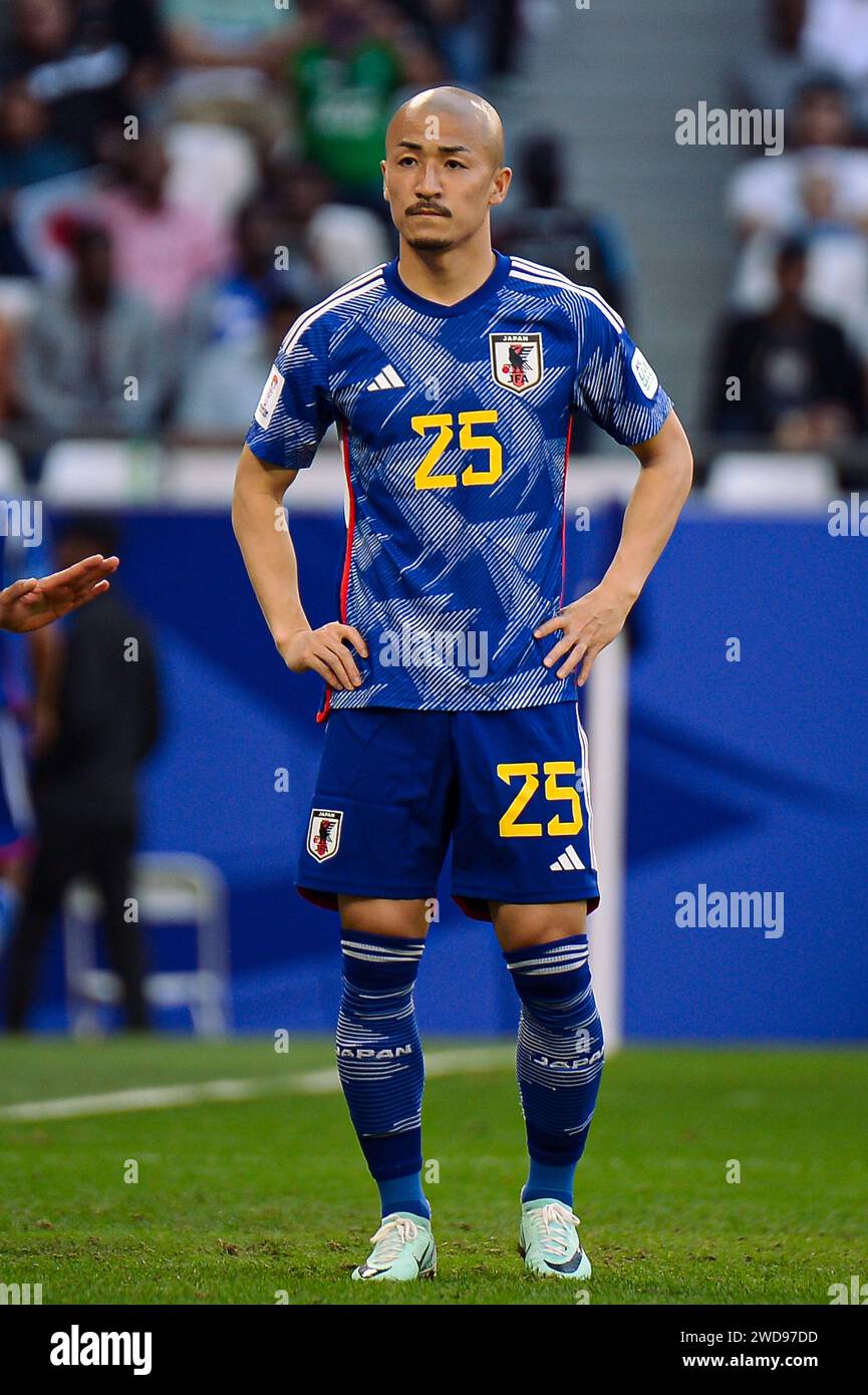 Doha, Qatar. 19 January, 2024. Iraq v Japan ：Group D - AFC Asian Cup ...