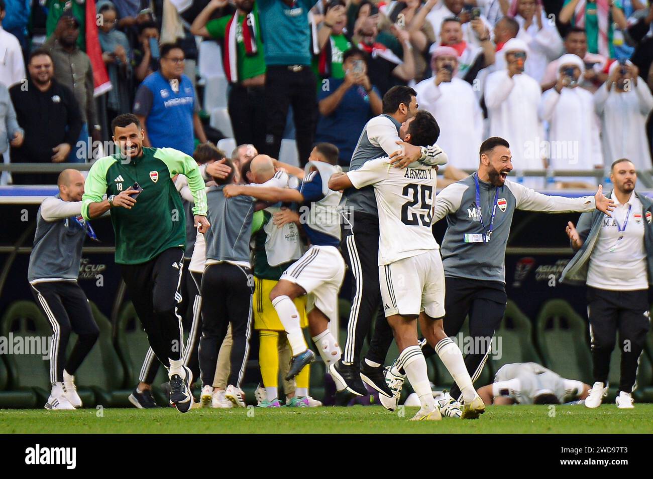 Doha, Qatar. 19 January, 2024. Iraq v Japan ：Group D - AFC Asian Cup ...