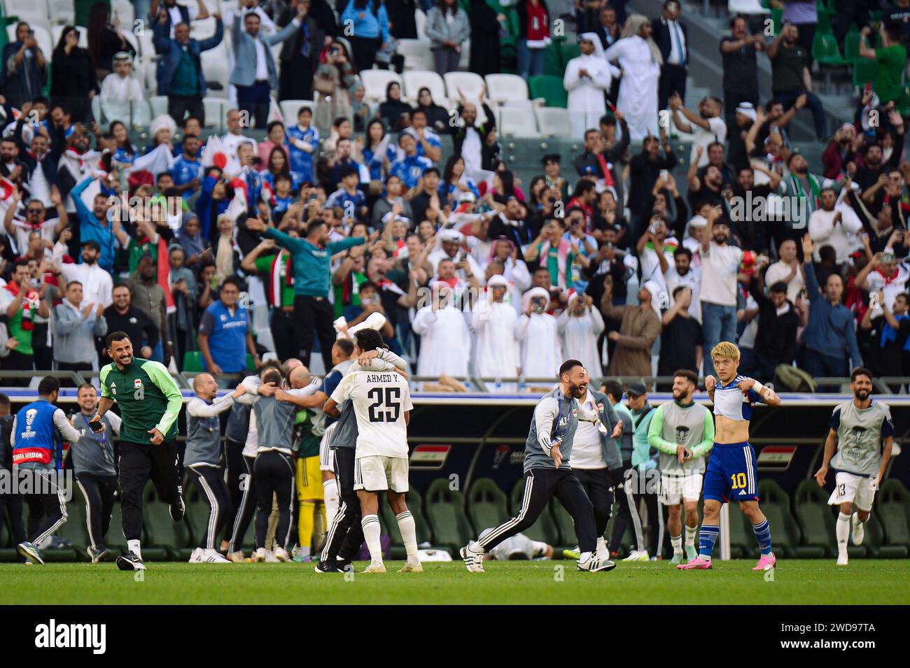 Doha, Qatar. 19 January, 2024. Iraq v Japan ：Group D - AFC Asian Cup ...