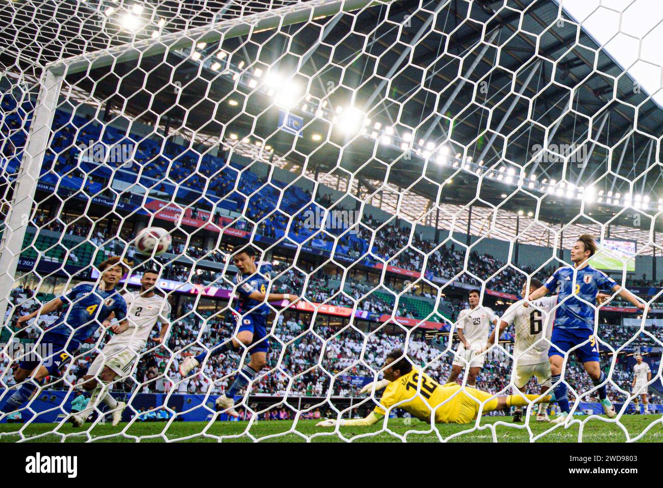 Doha, Qatar. 19 January, 2024. Iraq v Japan ：Group D - AFC Asian Cup ...