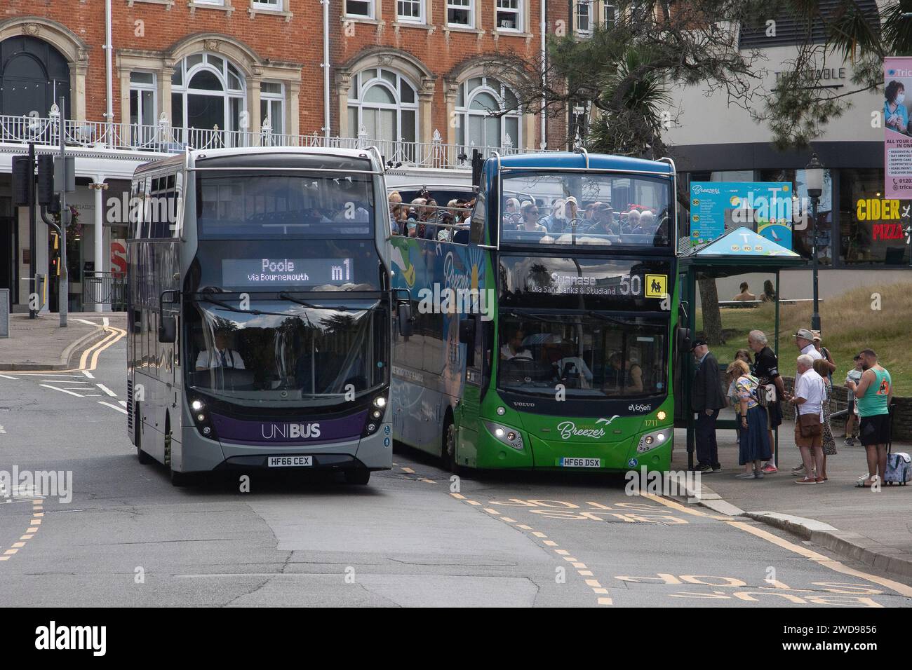 Bus photographs, Bournemouth Square united kingdom GB July 2023 ...