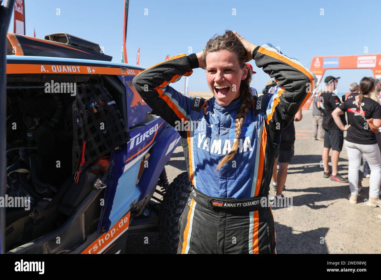 QUANDT Annett (ger), X-Raid Yamaha Supported Team, Yamaha X-Raid YXZ ...