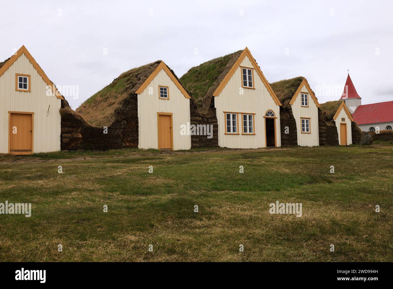 The Glaumbaer turf farm is a historical site and museum in North ...