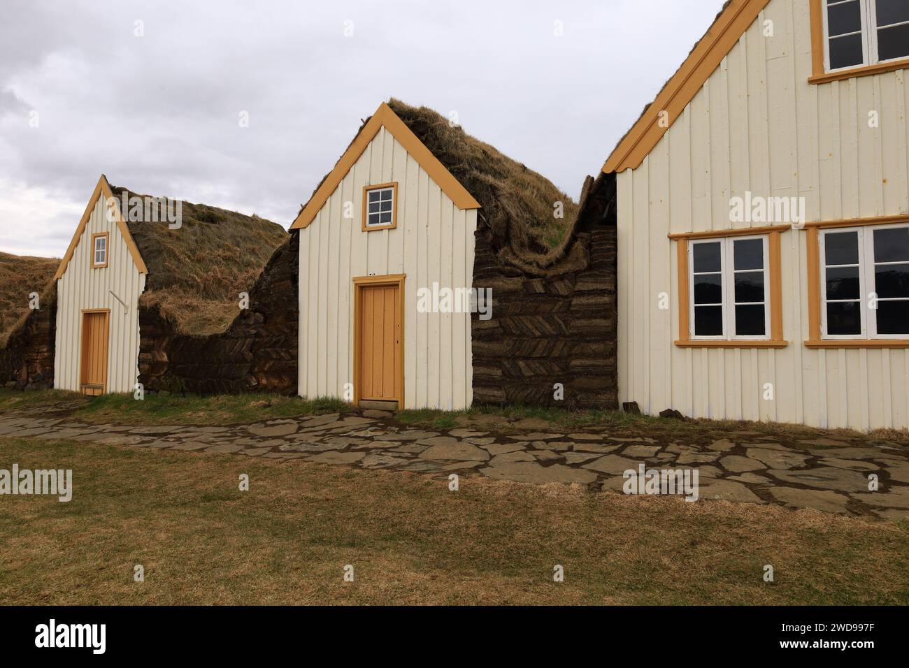 The Glaumbaer turf farm is a historical site and museum in North ...