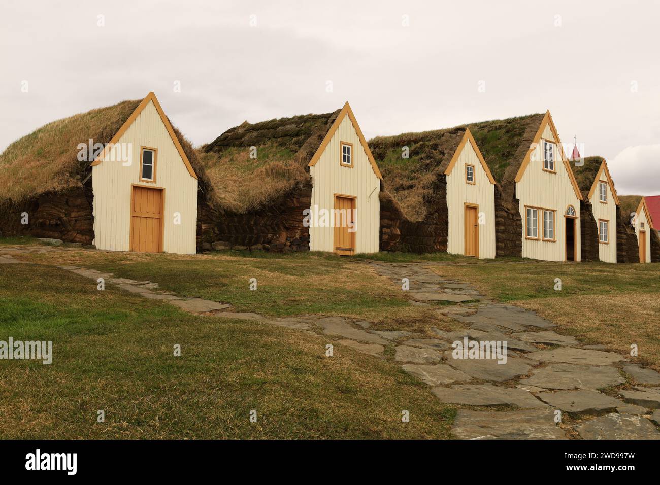 The Glaumbaer turf farm is a historical site and museum in North ...