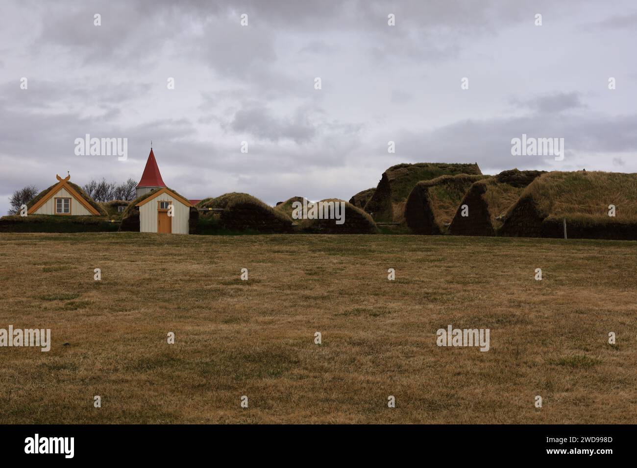 The Glaumbaer turf farm is a historical site and museum in North ...