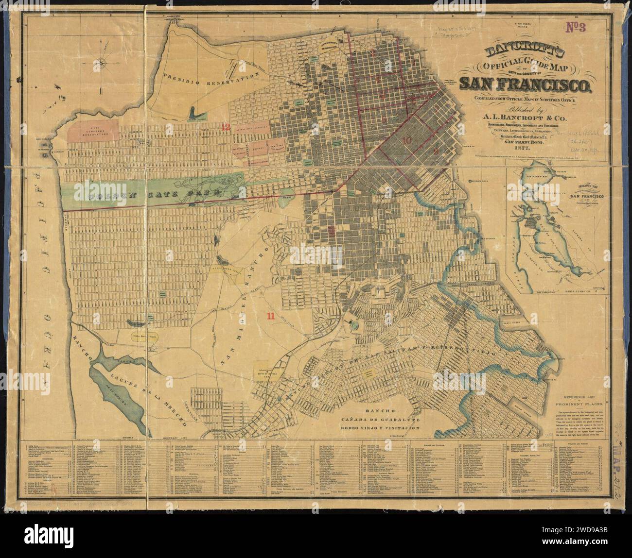 Bancrofts map hi-res stock photography and images - Alamy