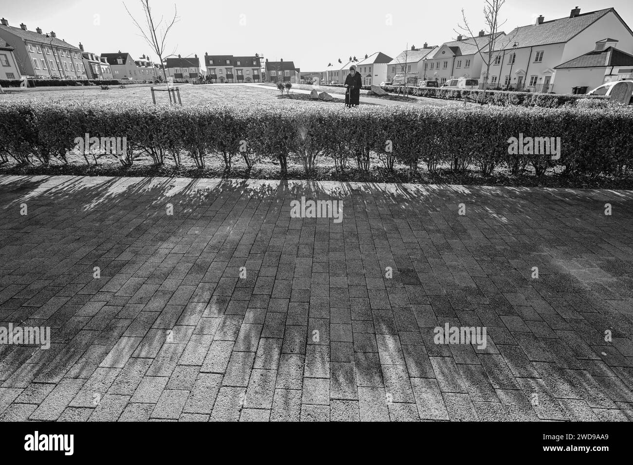 NANSLEDAN NEW TOWN ESTATE DUCHY OF CORNWALL NEWQUAY Stock Photo - Alamy