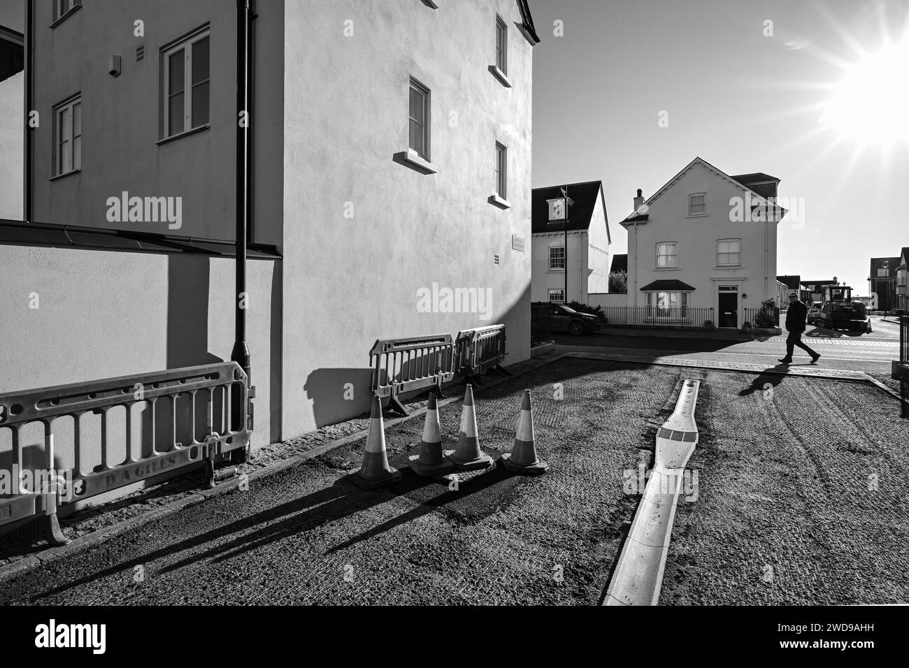 NANSLEDAN NEW TOWN ESTATE DUCHY OF CORNWALL NEWQUAY Stock Photo - Alamy