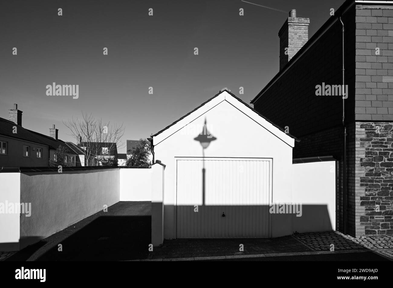 NANSLEDAN NEW TOWN ESTATE DUCHY OF CORNWALL NEWQUAY Stock Photo - Alamy