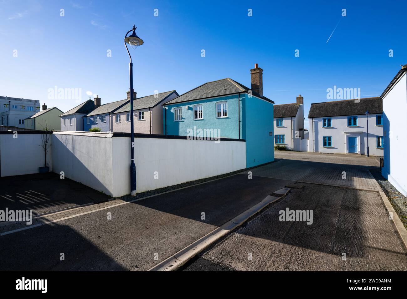 NANSLEDAN NEW TOWN ESTATE DUCHY OF CORNWALL NEWQUAY Stock Photo - Alamy