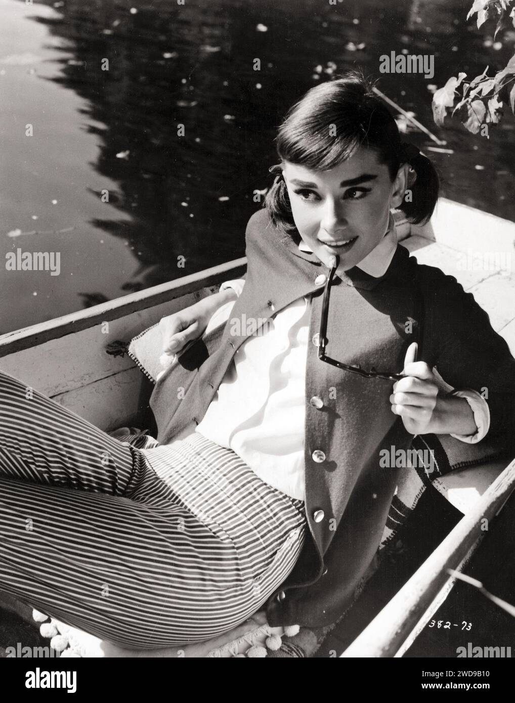 Audrey Hepburn in "Love In The Afternoon" (Allied Artists, 1957 ...
