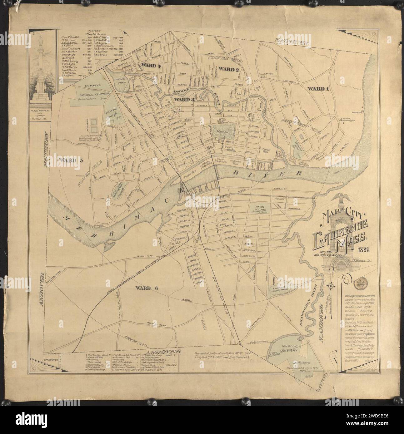 1882 map hi-res stock photography and images - Alamy