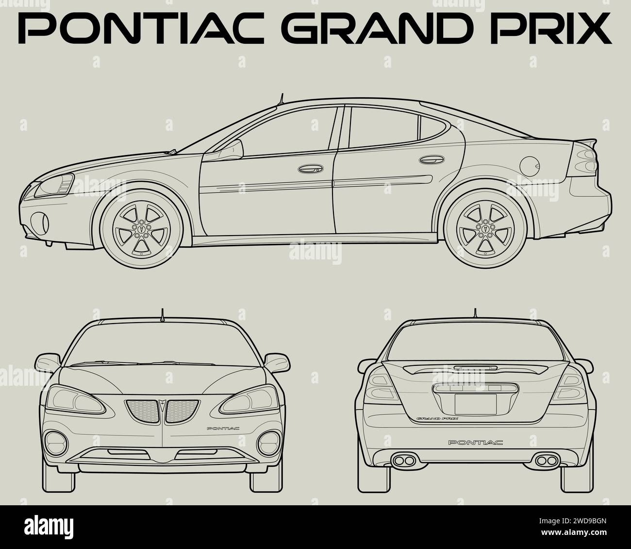 1998 car Stock Vector Images - Alamy