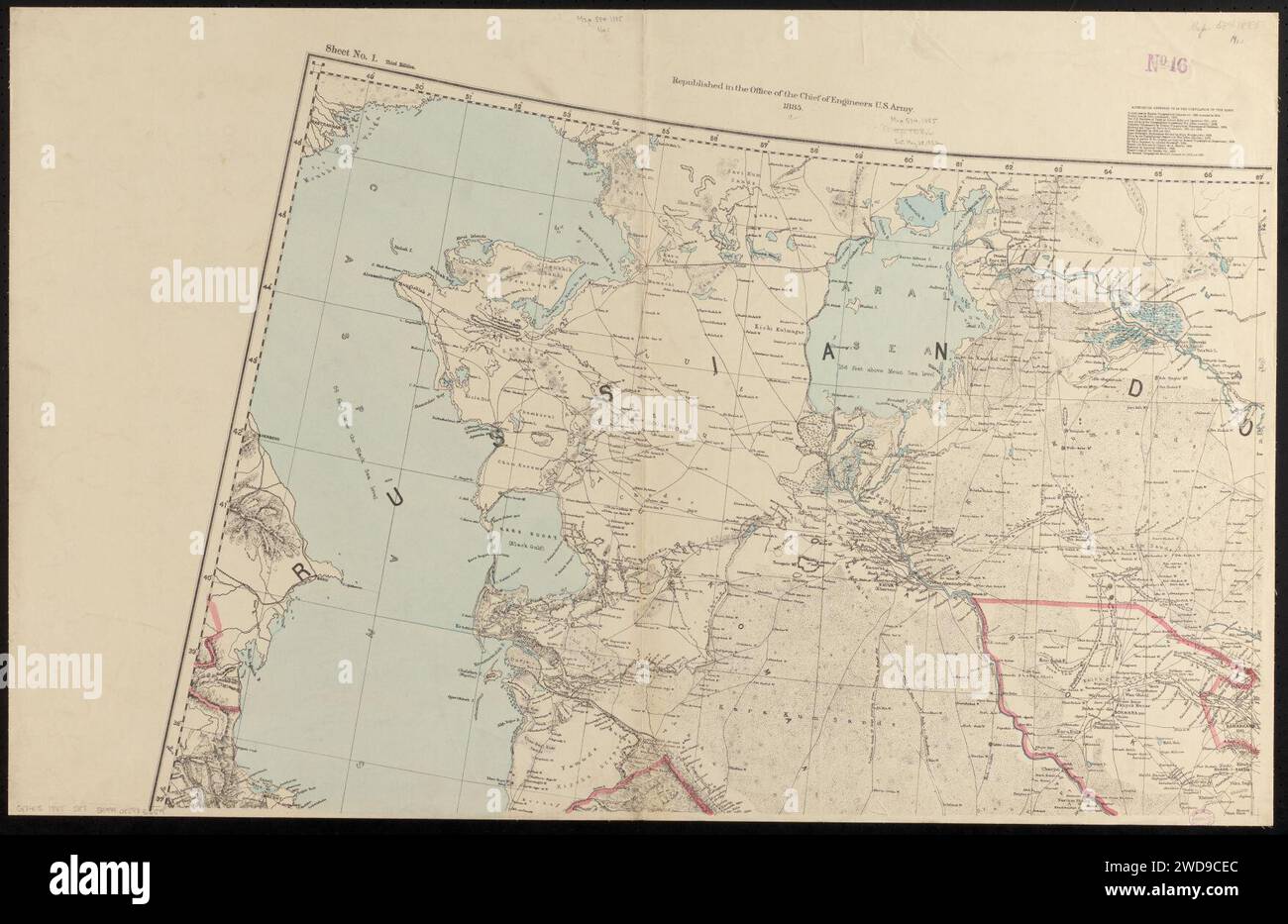 1885 Turkestan and the countries between the British and the Russian ...