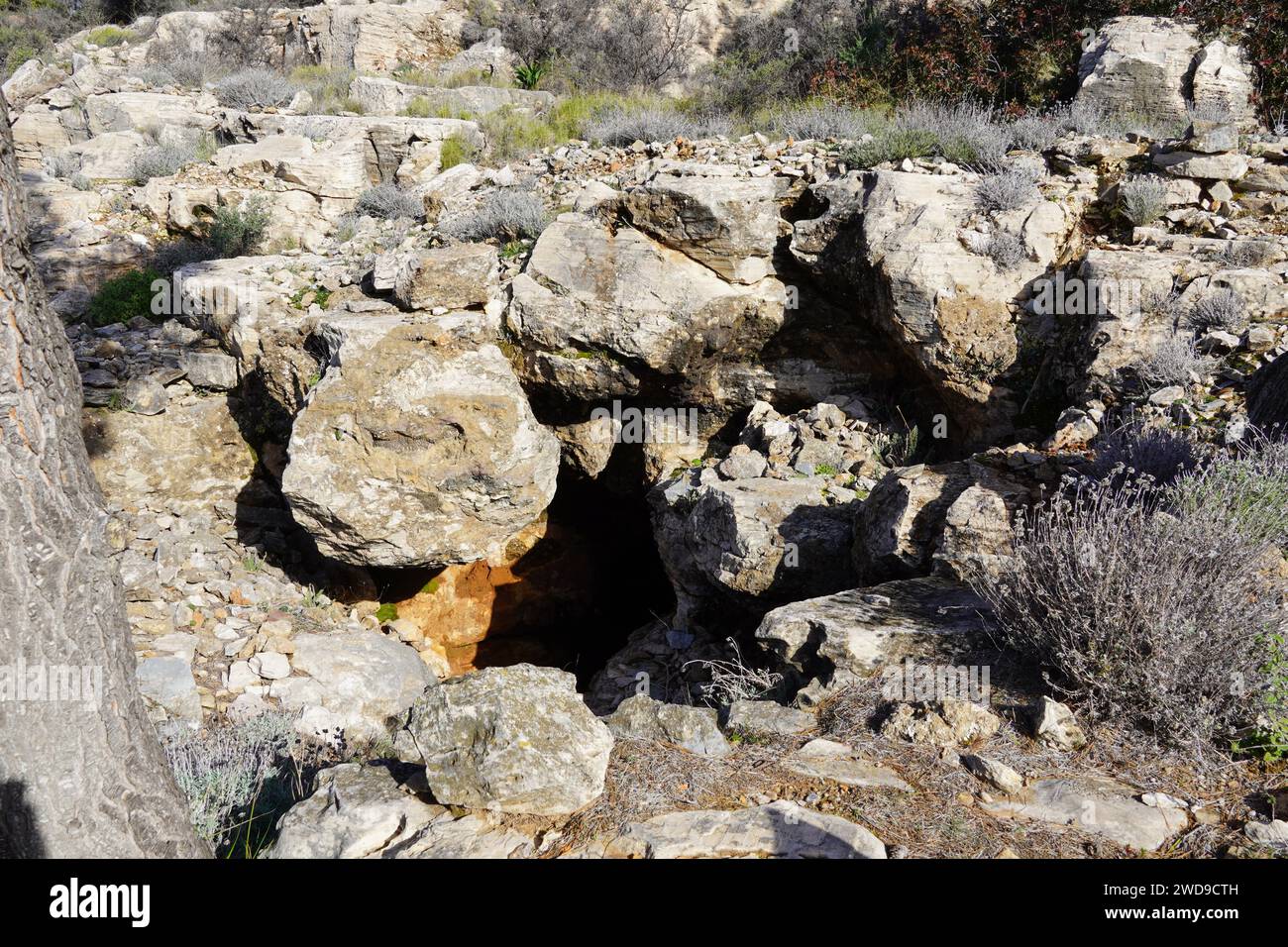 Mining In Ancient Greece Greece, Lavrio, Ancient Mining Center Stock