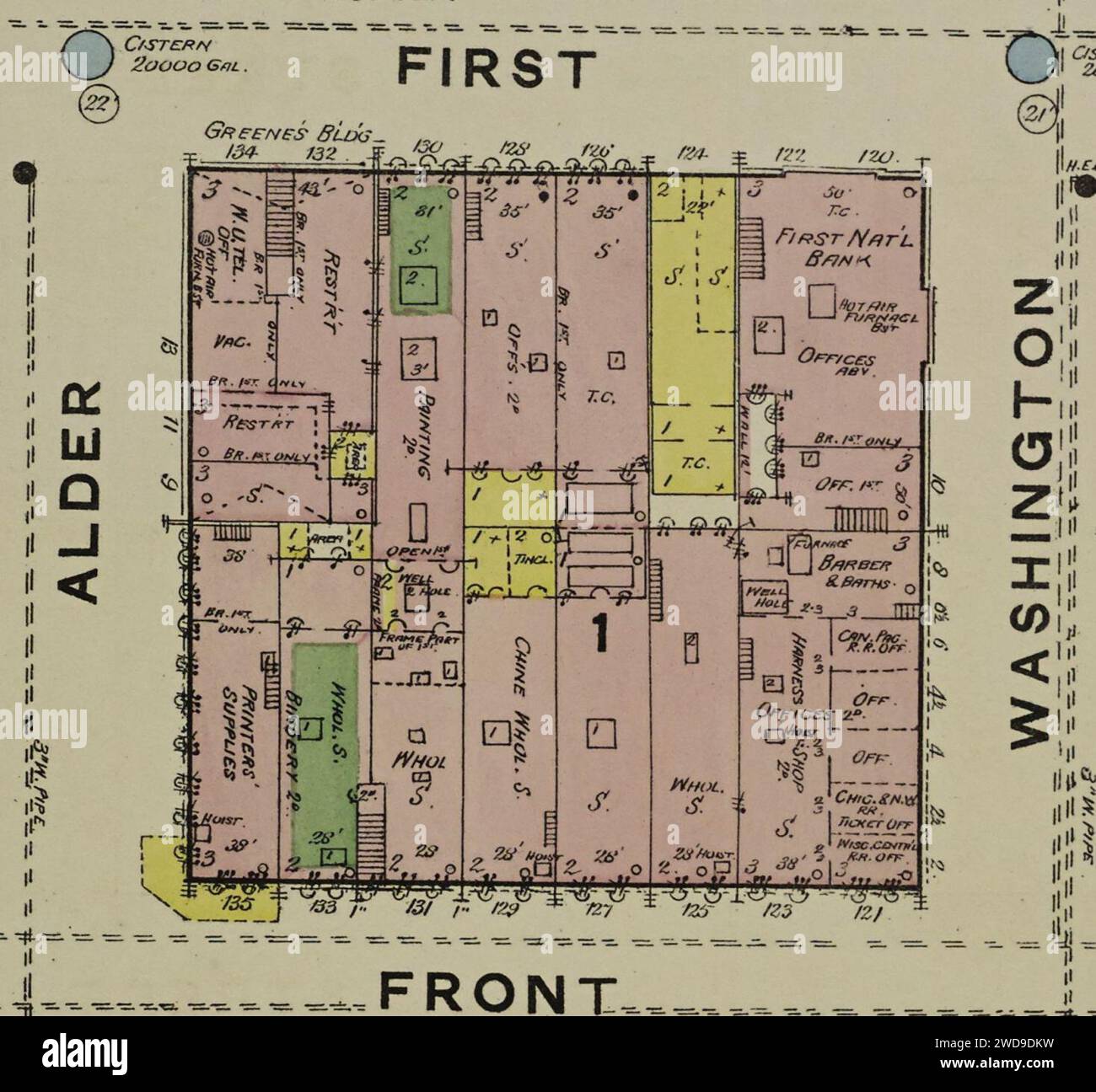 Multnomah county map hi-res stock photography and images - Alamy