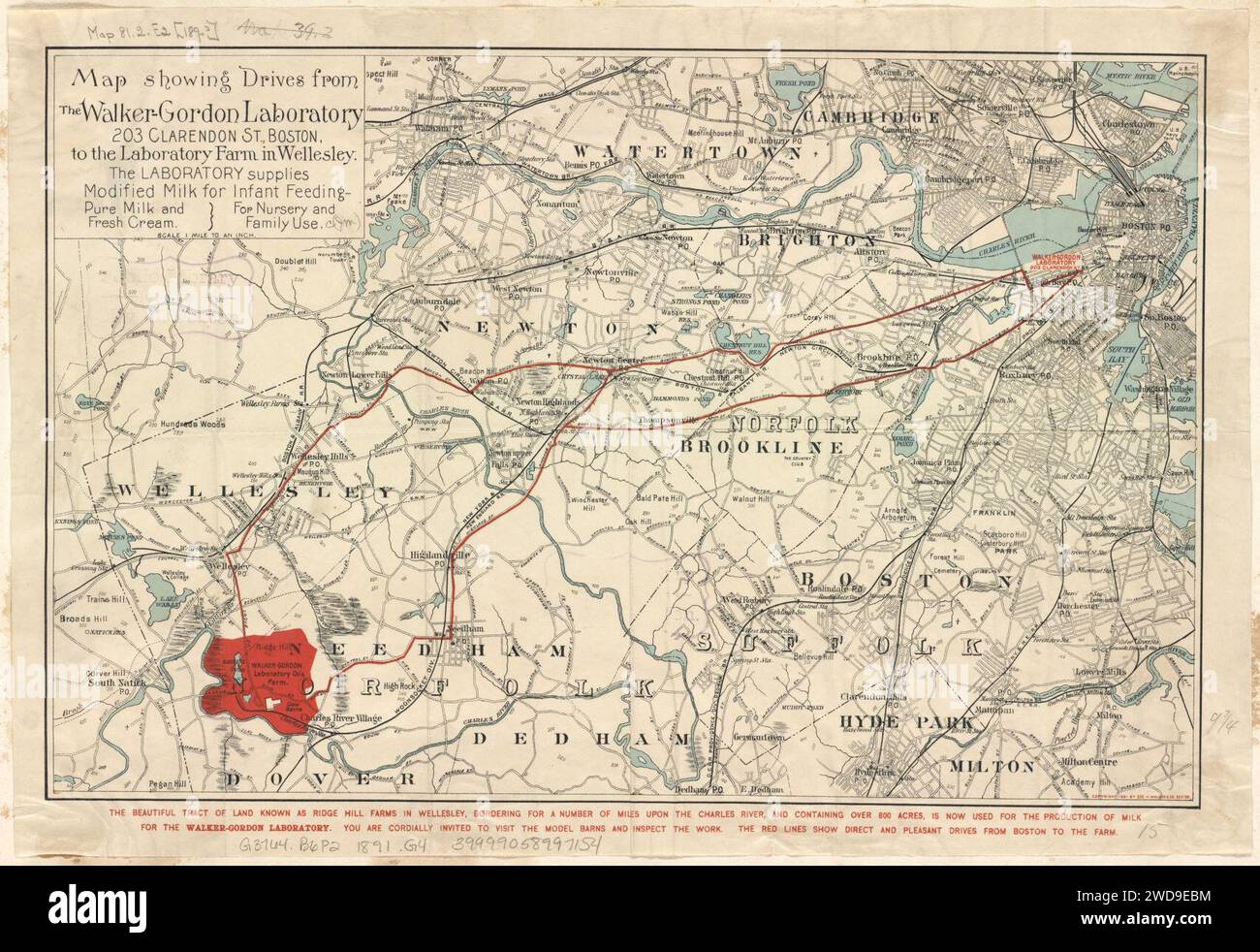 Map of wellesley hi-res stock photography and images - Alamy