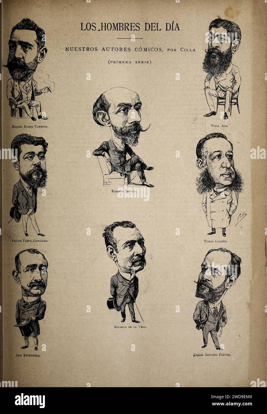 1892-04-24, Blanco y Negro, Los hombres del día, Nuestros autores ...