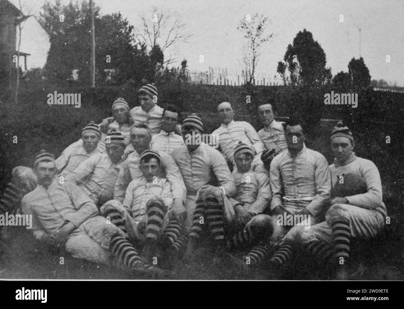 1892 football Black and White Stock Photos & Images - Alamy