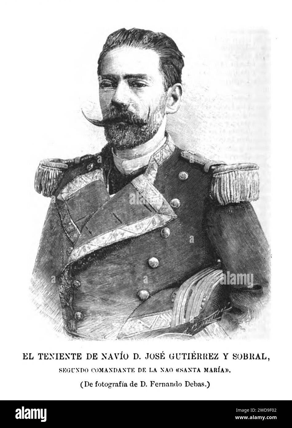1892-08-15, La Ilustración Española y Americana, El teniente de navío D ...